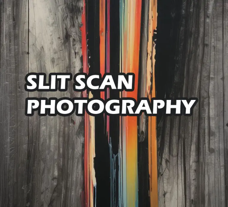 Slit Scan Photography: How to do it and What can You Achieve - Photodoto